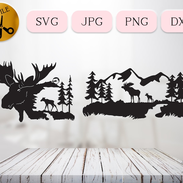 Moose Cricut - Etsy Canada