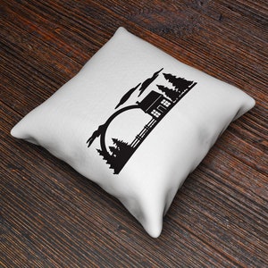 Homestead Silhouette SVG Bundle, Rural Farmhouse Clipart, Farming Scene ...