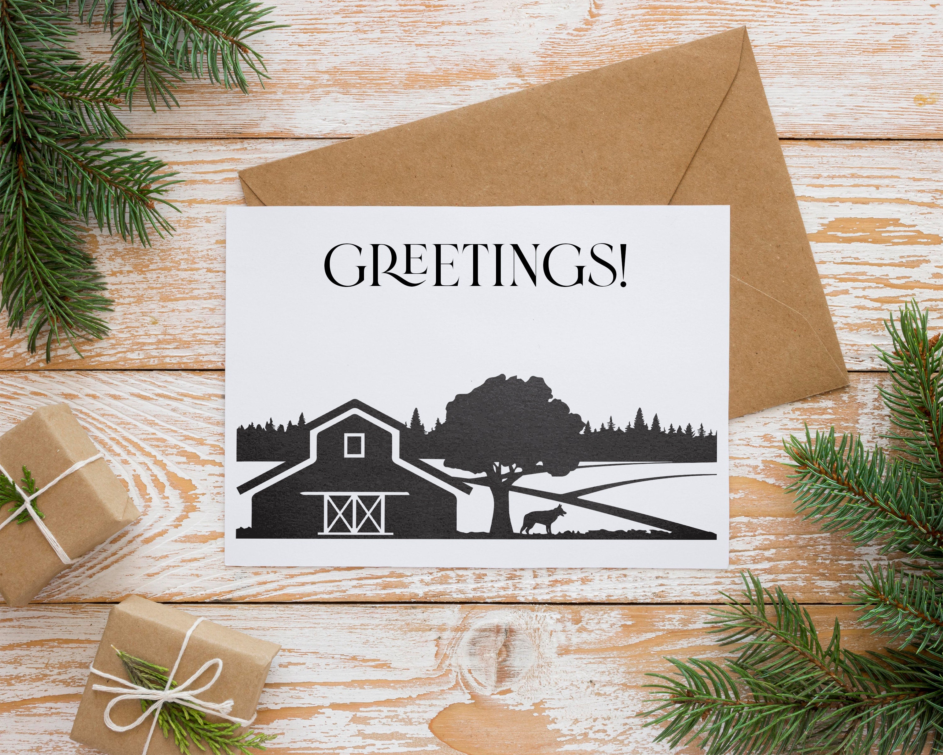 Farm Silo Svg Countryside Farm Silhouette Wheat Fields Svg - Etsy Canada