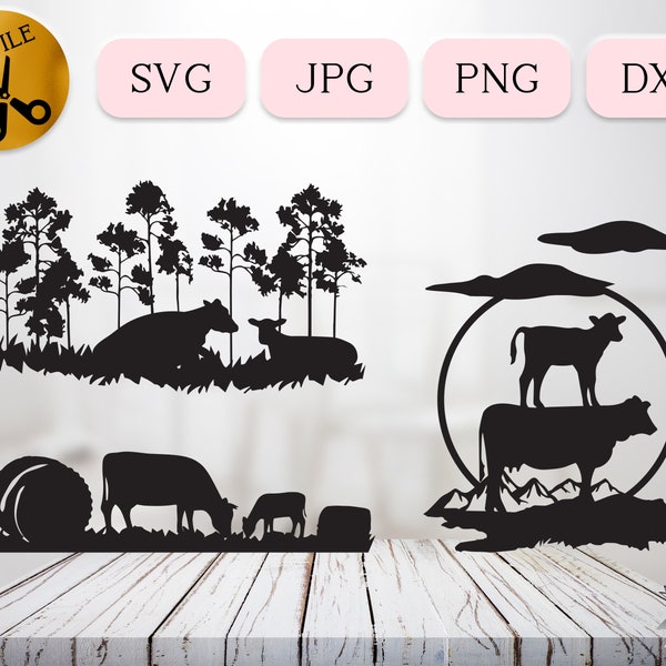 Highland Cow Sitting Svg - Etsy