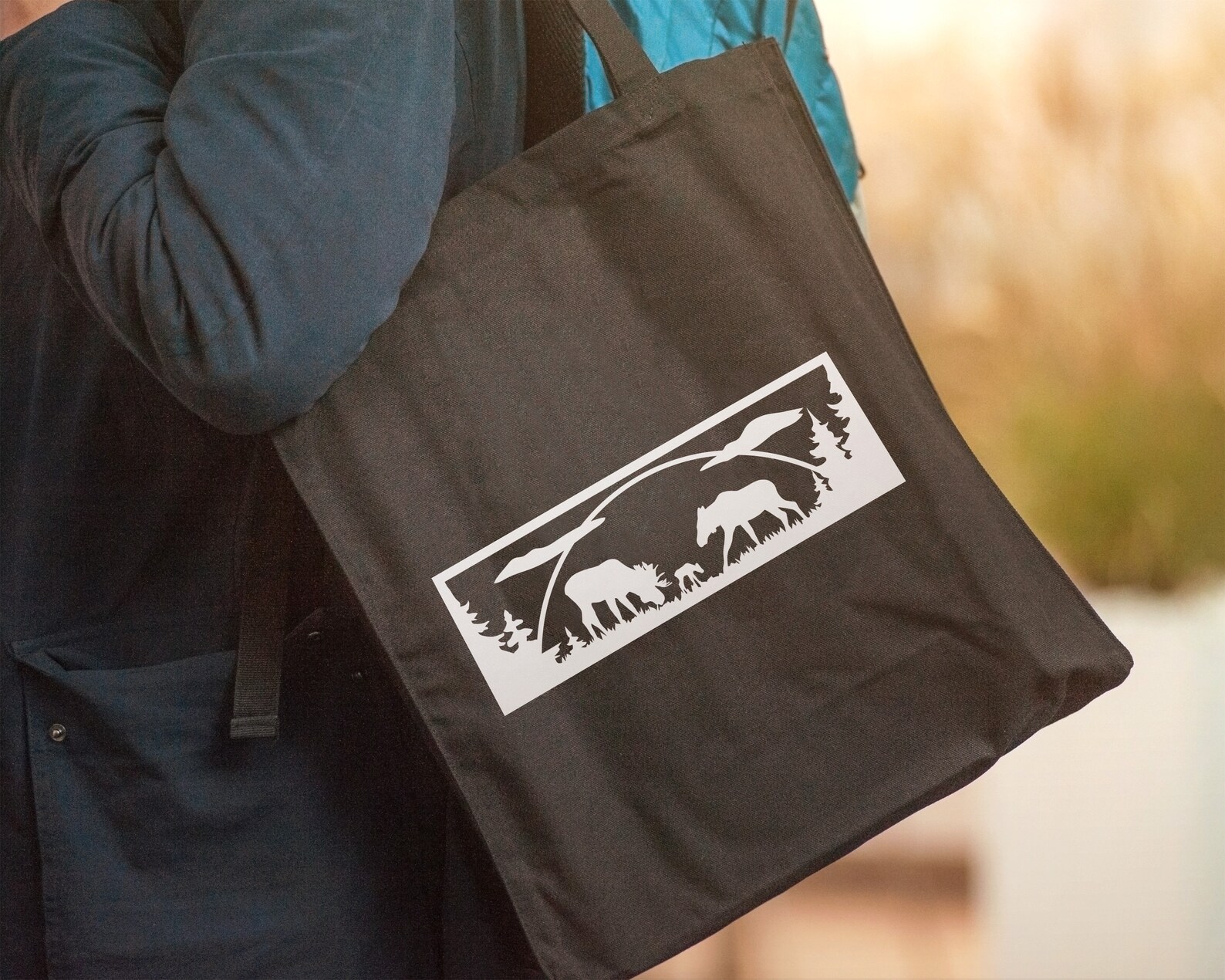 Canadian Wildlife Dxf Border Frame Moose Eps Metal Wall Art | Etsy