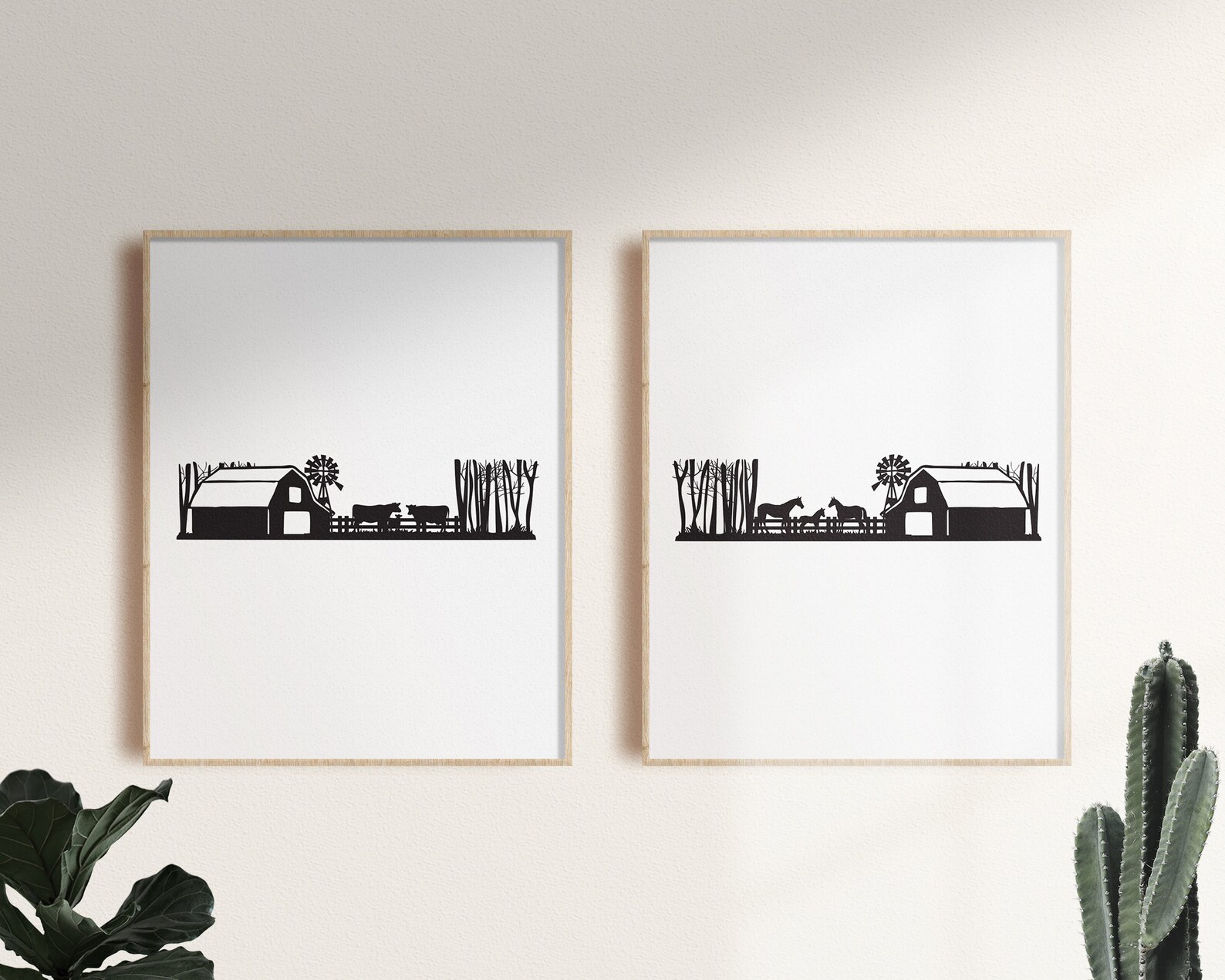 Farmer Ranch Svg Bundle, Farm Barn Silhouette, Barnyard Animal Svg ...