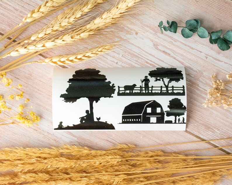 Summer Farmer Svg Bundle Farm Hand Clipart Scene Farming - Etsy