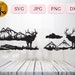 Jungle Animals Dxf, Jungle Scene Svg, Plasma Cnc Vinyl Cut File ...