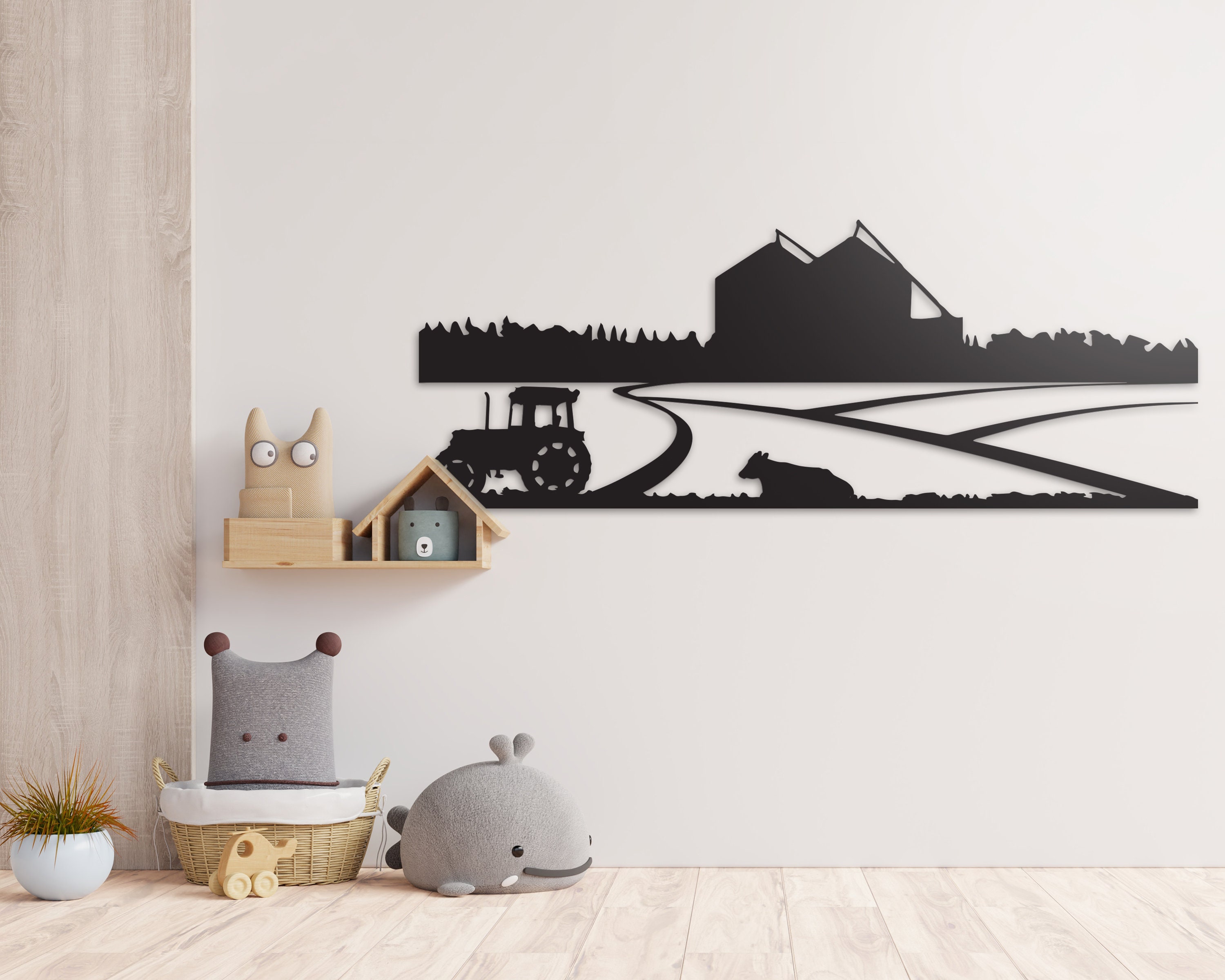 Farm Silo Svg Countryside Farm Silhouette Wheat Fields Svg - Etsy Australia