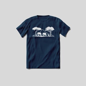 Elephant Family SVG Bundle, Safari Animal Scene, Safari Elephant ...