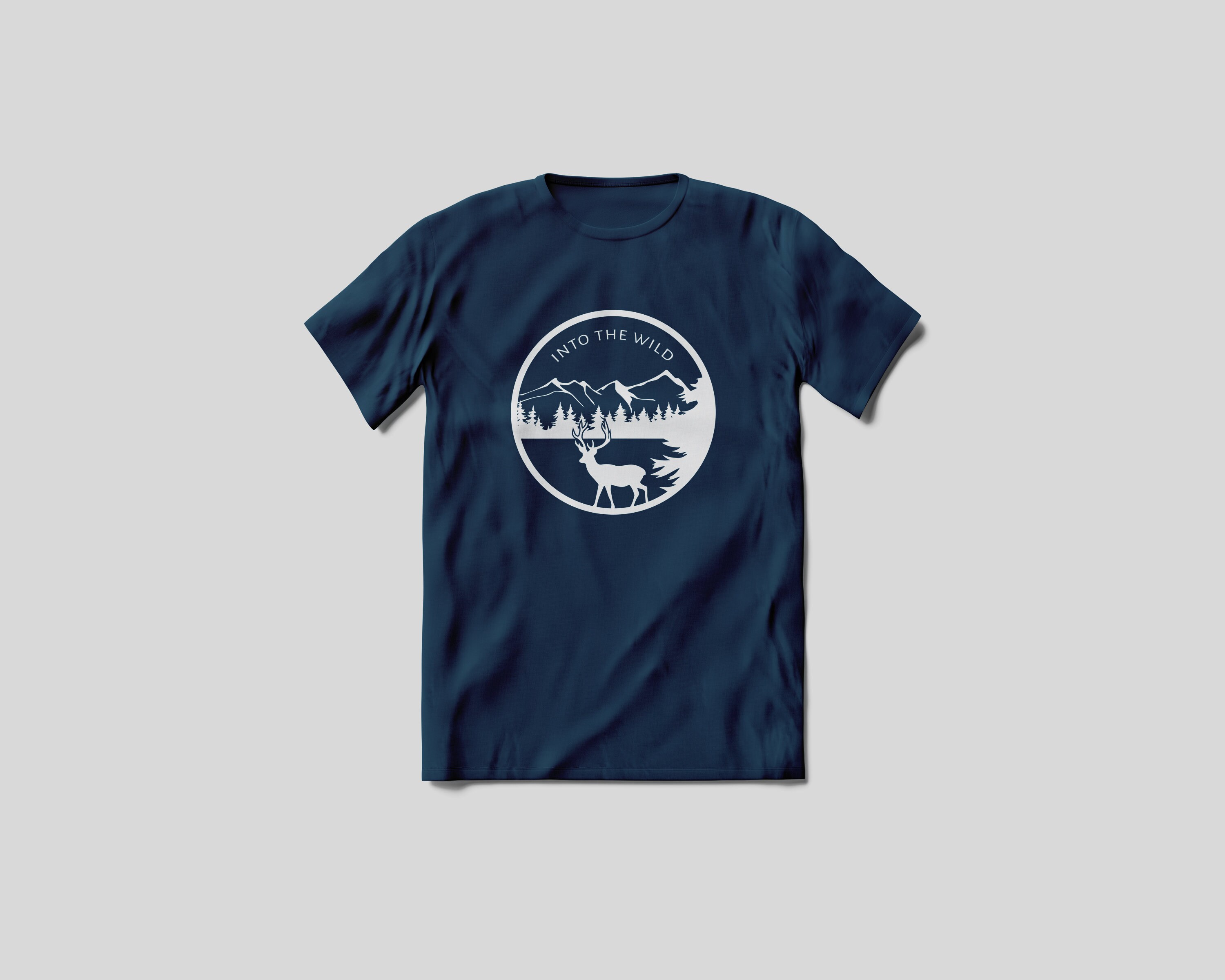 Into the Wild SVG Bundle Circle Wildlife Scenes Deer Coaster | Etsy