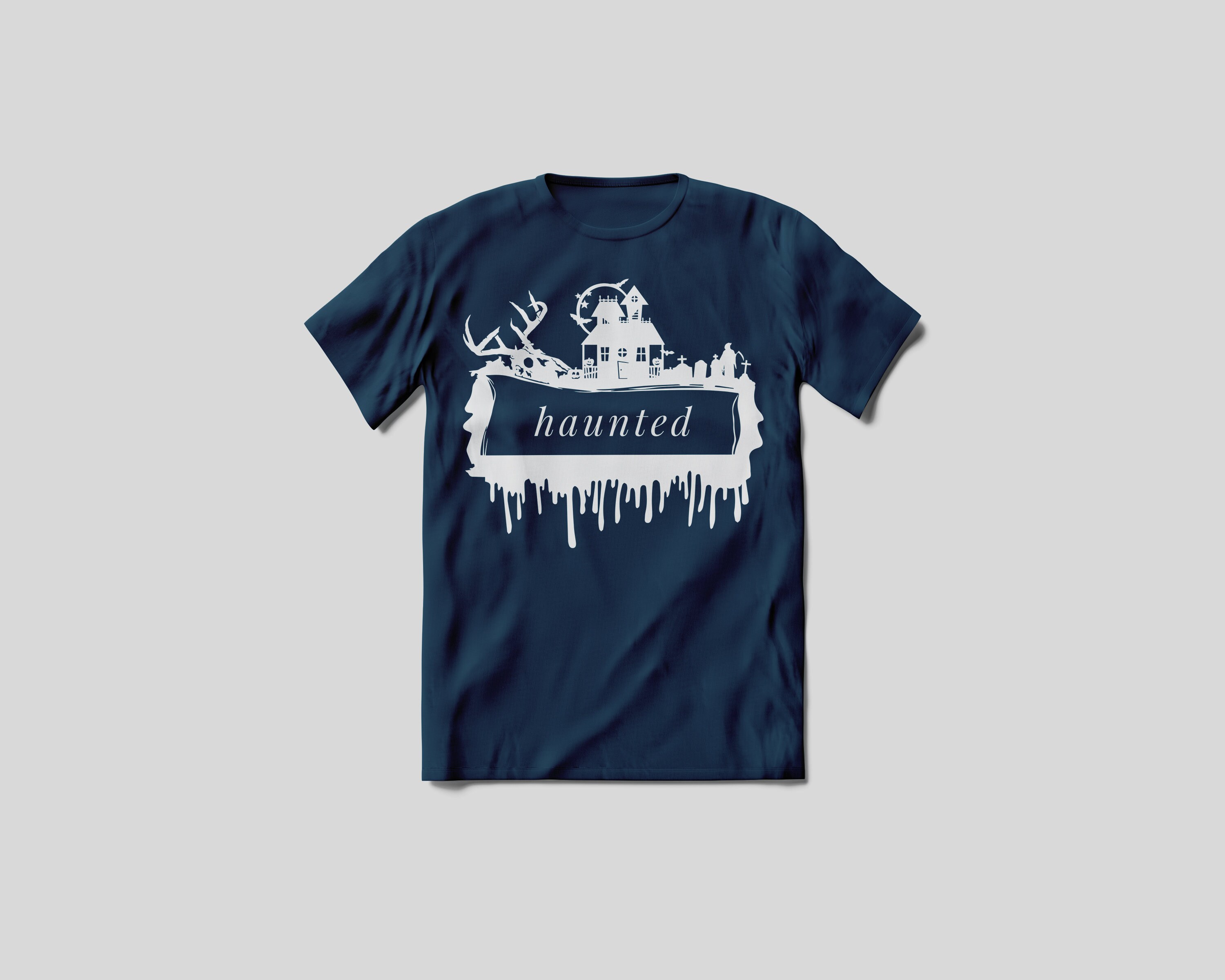 Scary Blood Drip SVG, Halloween Banner Svg, Spooky Deer Skull ...