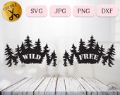 Forest Adventure SVG Silhouette Wild Svg Free Svg Boreal - Etsy