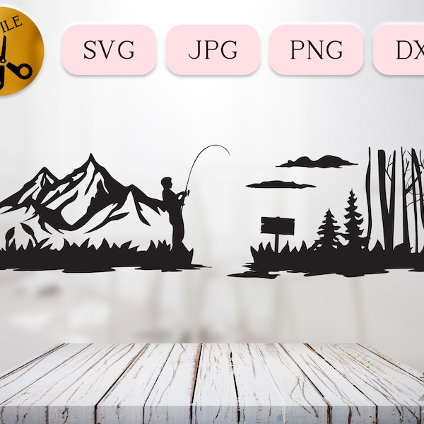 Marsh Scene Svg - Etsy Ireland