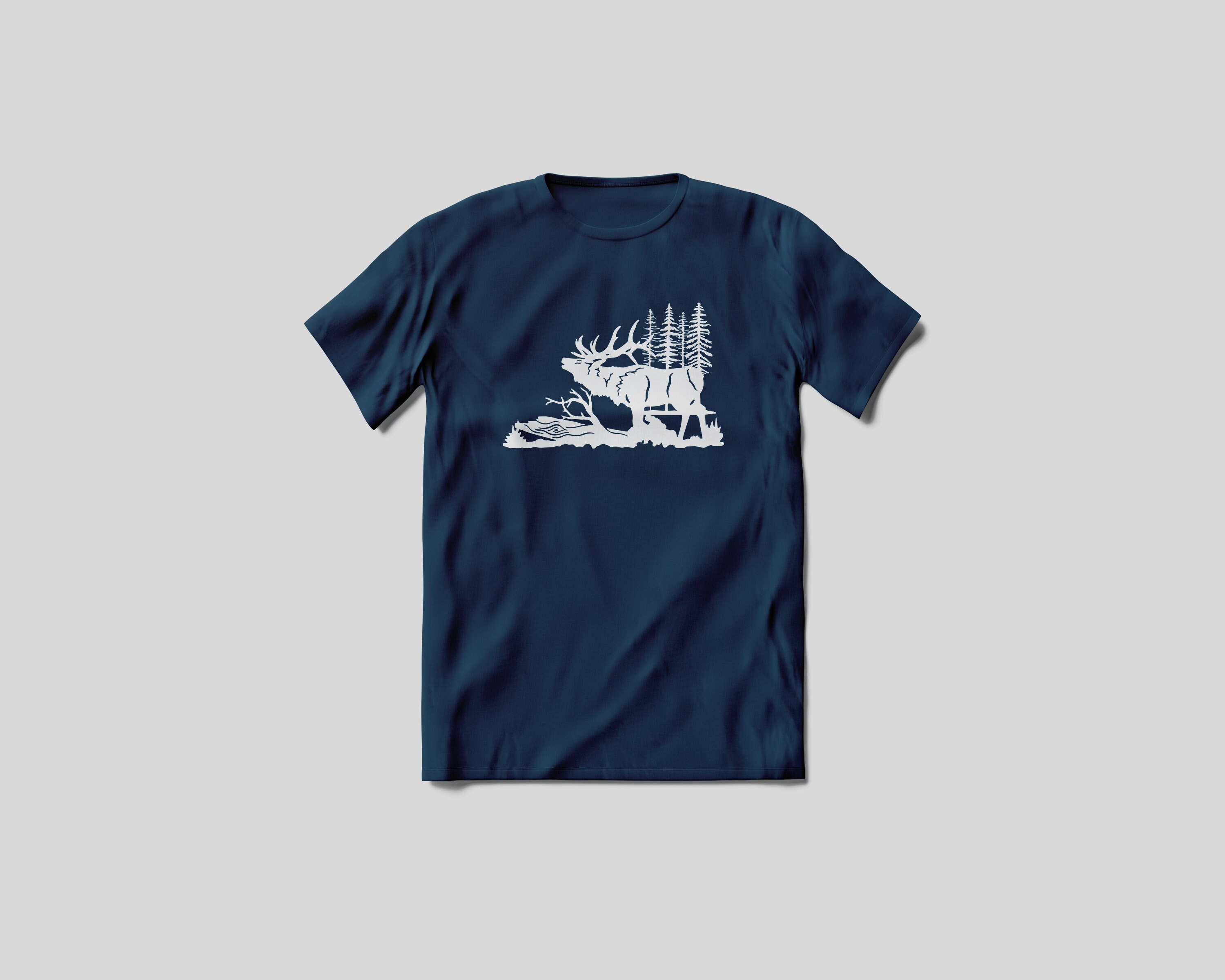 Howling Forest Elk SVG Bundle, Marsh Silhouette With Deer, Woodland Elk ...