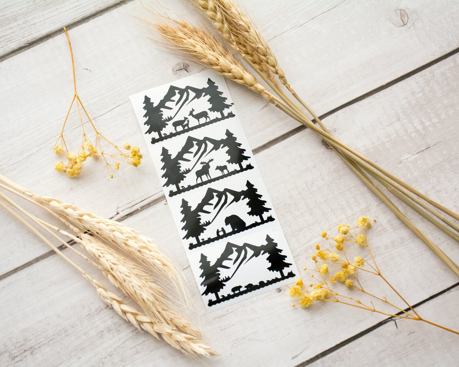 Cute Woodland Family SVG Bundle, Nursery Forest Animal Family Svg ...