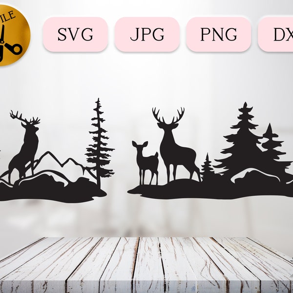 Woodland Path Svg - Etsy