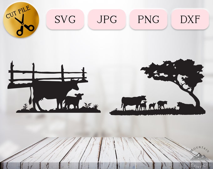Farm Scene Svg Bundle, Chicken Coop Svg, Free Range Chicken Svg Cricut ...