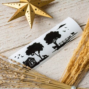 Acreage Scene Svg Bundle, Rural Country Life Svg, Sheep Ranch ...