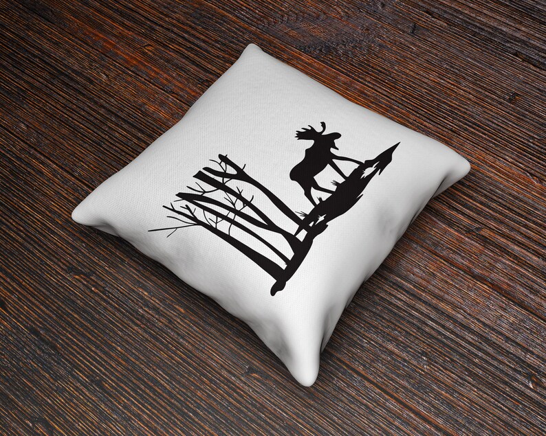 Forest Edge SVG Animal Clipart Wildlife Svg Forest Meadow | Etsy