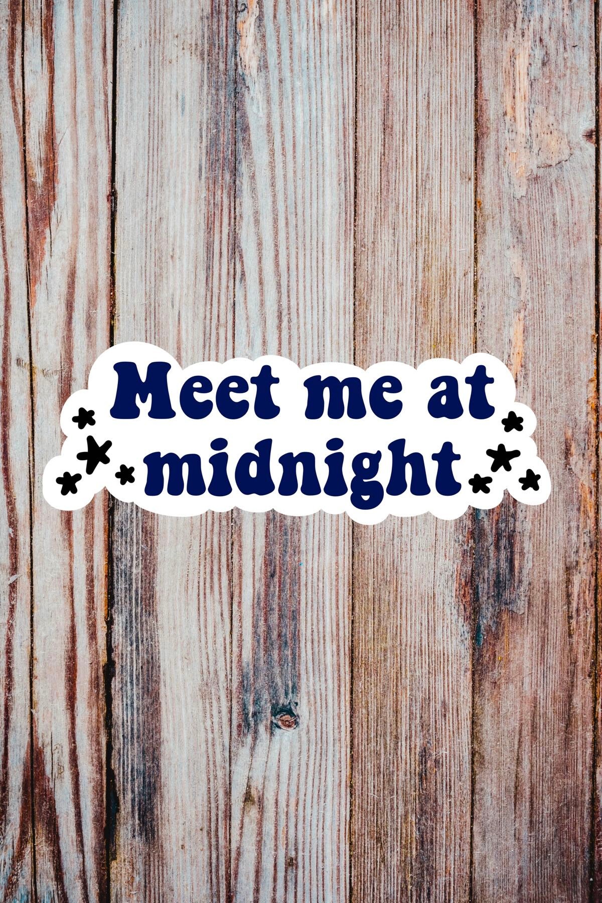 Meet Me at Midnight Sticker Taylor Swift Midnights Sticker - Etsy