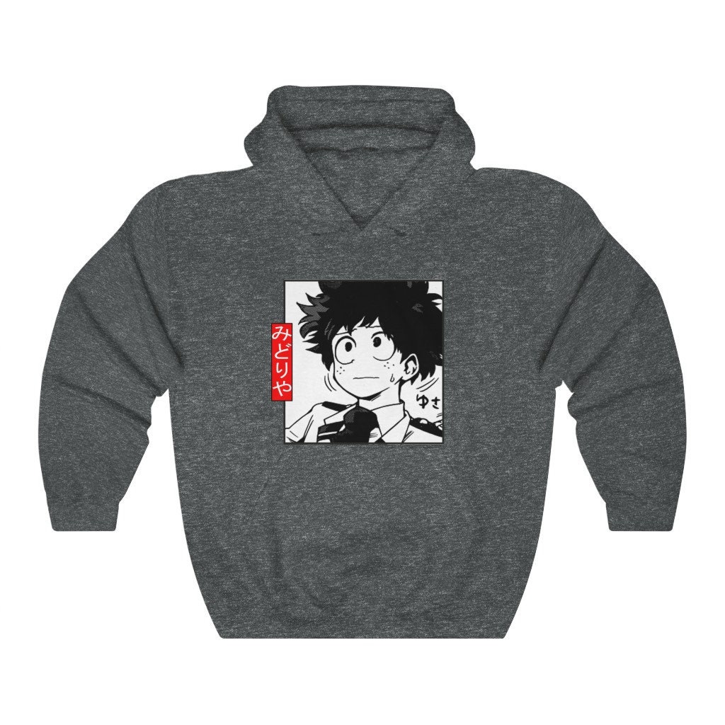 Unisex Deku Hoodie My Hero Academia Hoodie Boku No Hero Etsy