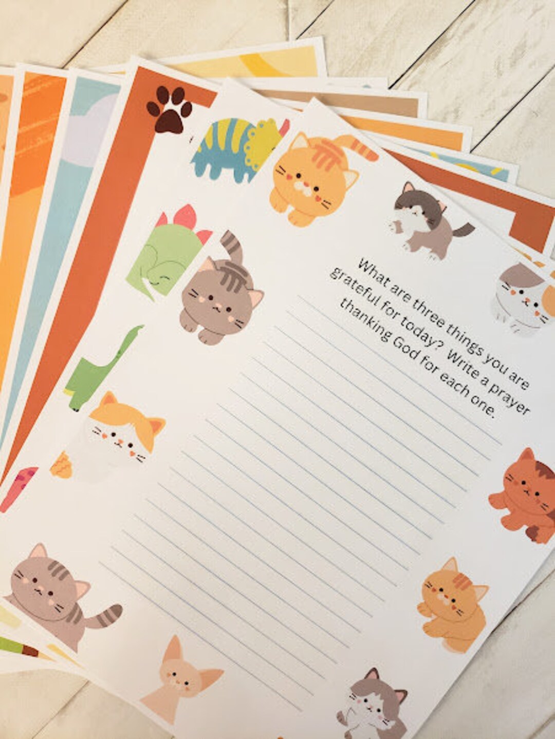 Prayers for Children, Prayer Prompts for Kids Made Fun With Animal ...