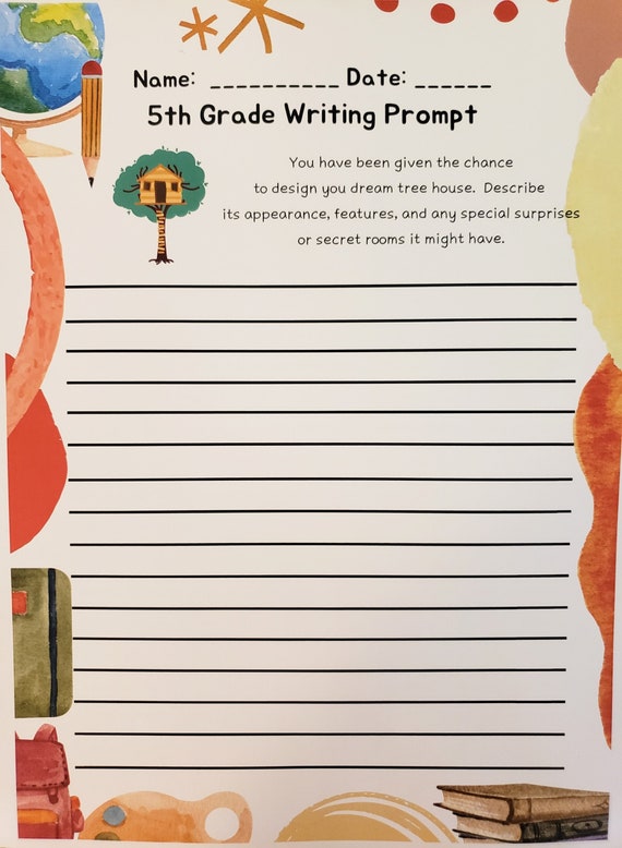 Fifth Grade Writing Prompts