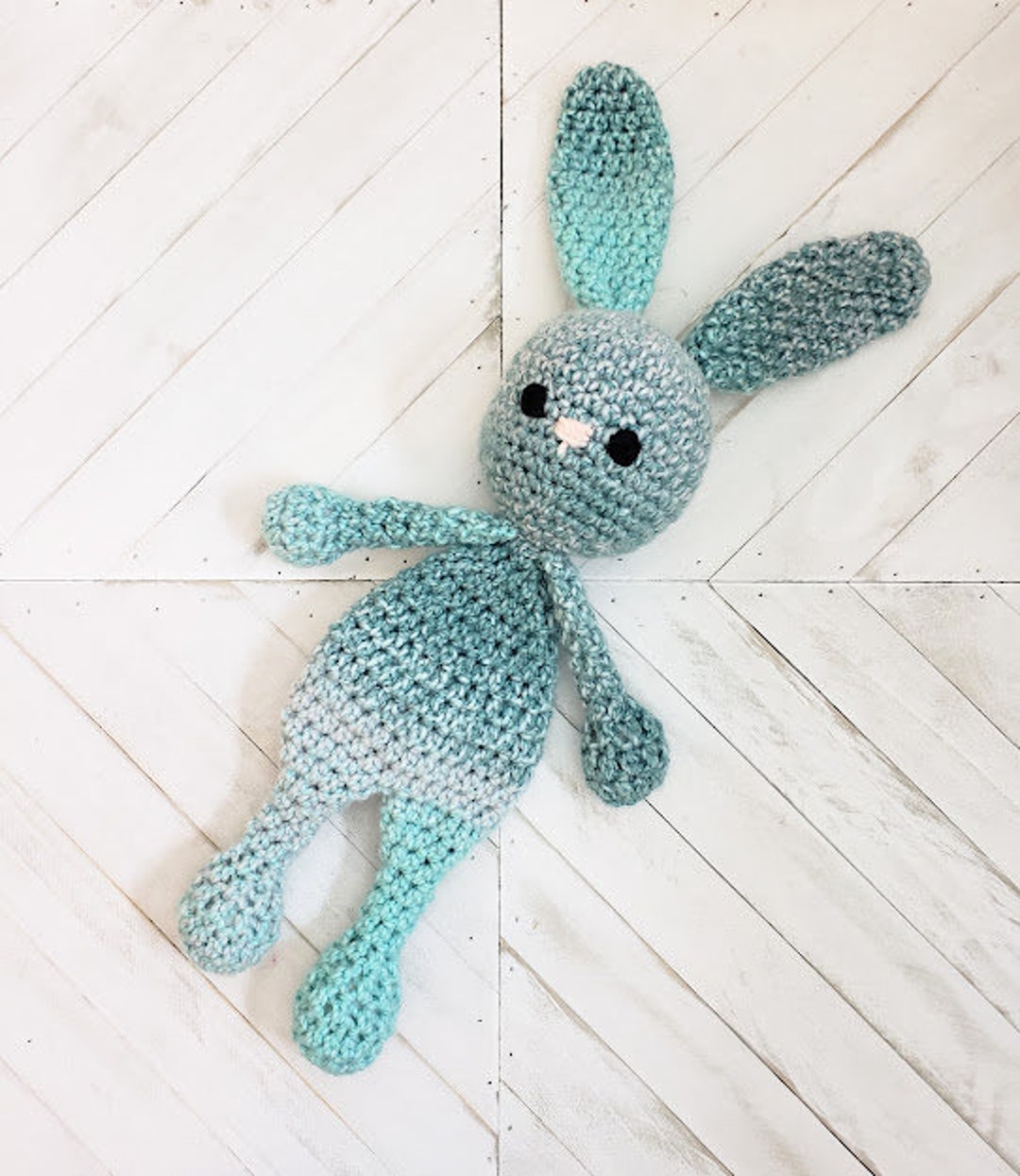 Bunny Crochet Snuggler, Bunny Crochet Cuddler, Amigurumi, Baby Shower ...