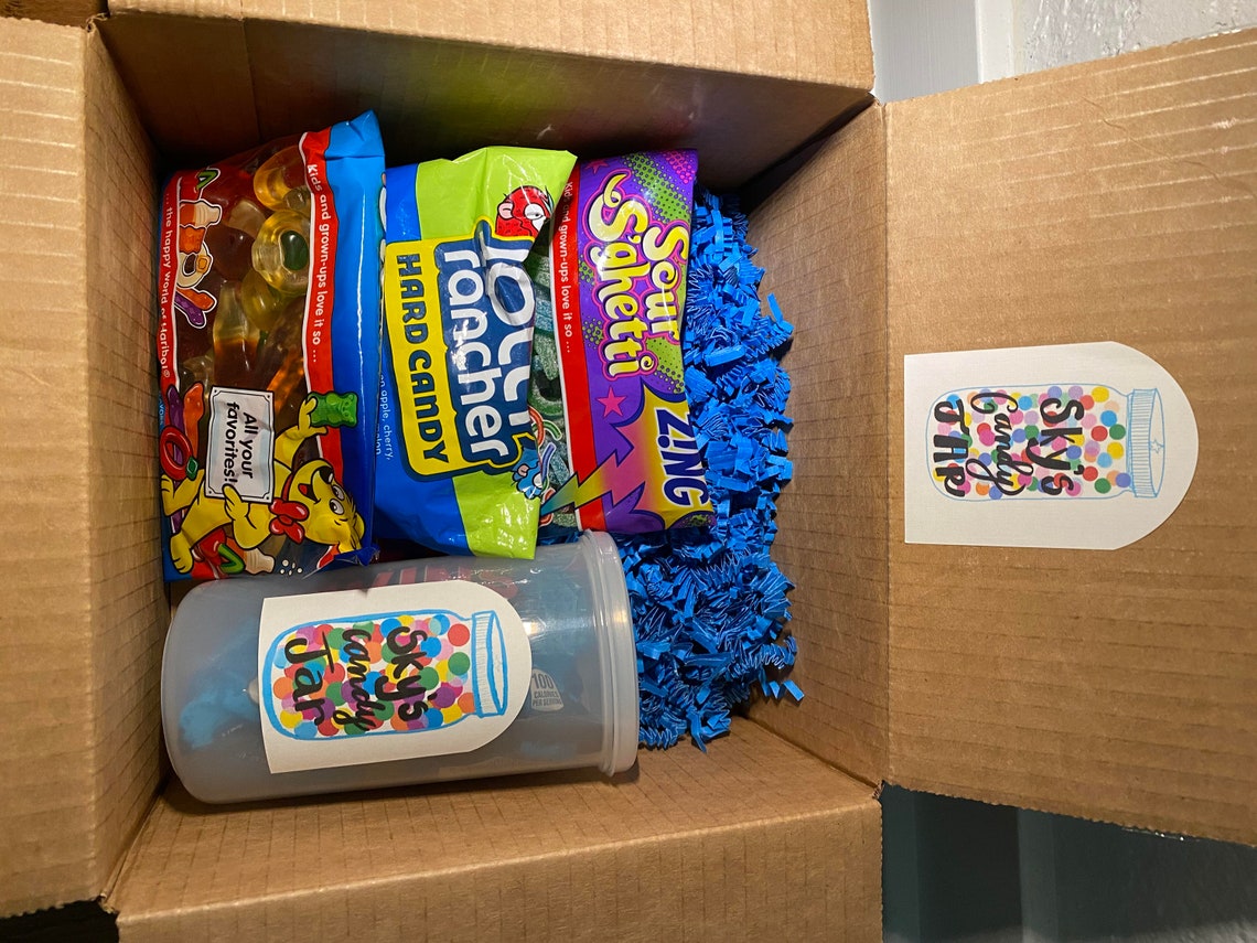 Blue Candy Box - Etsy