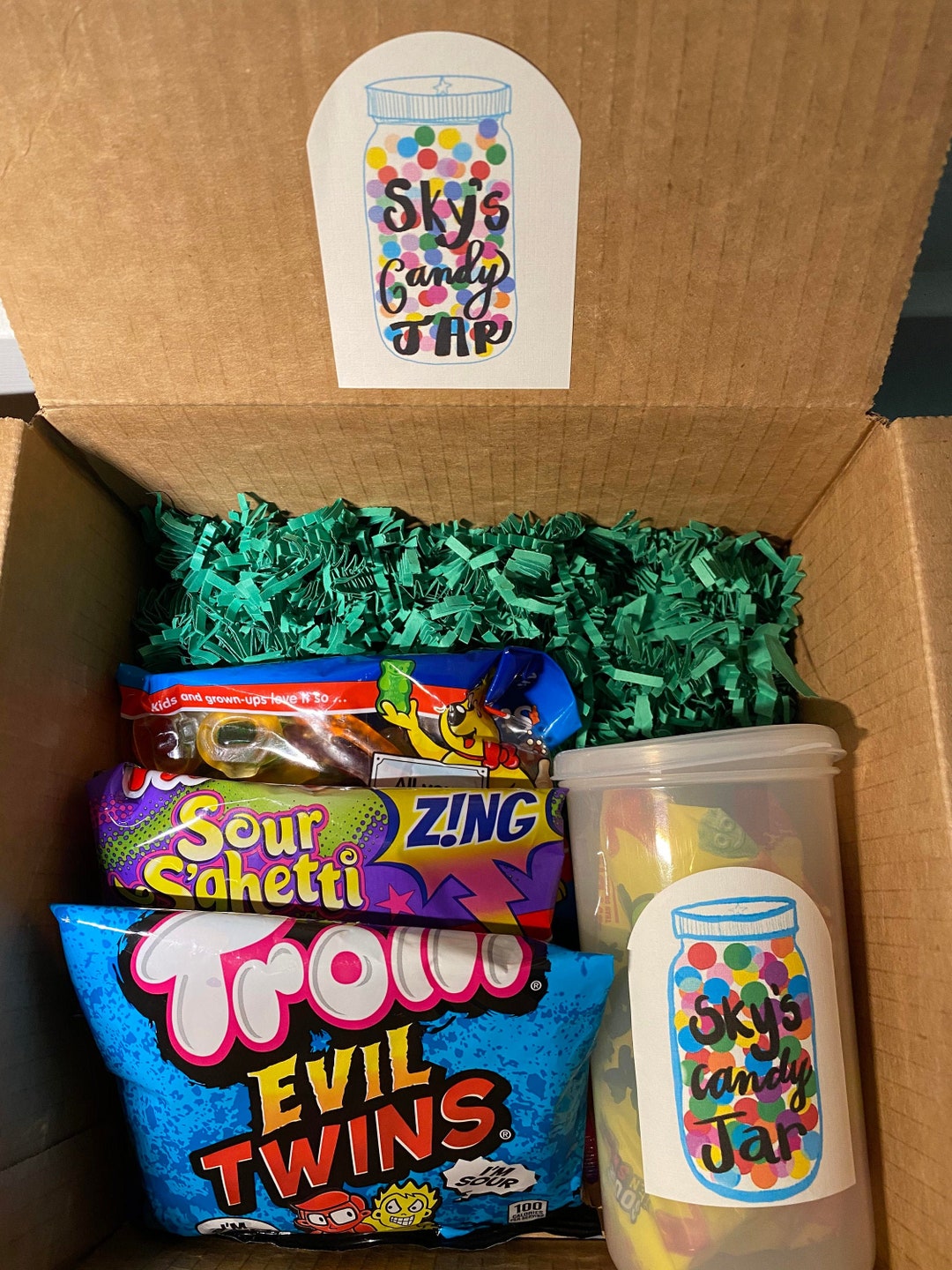Green Candy Box - Etsy