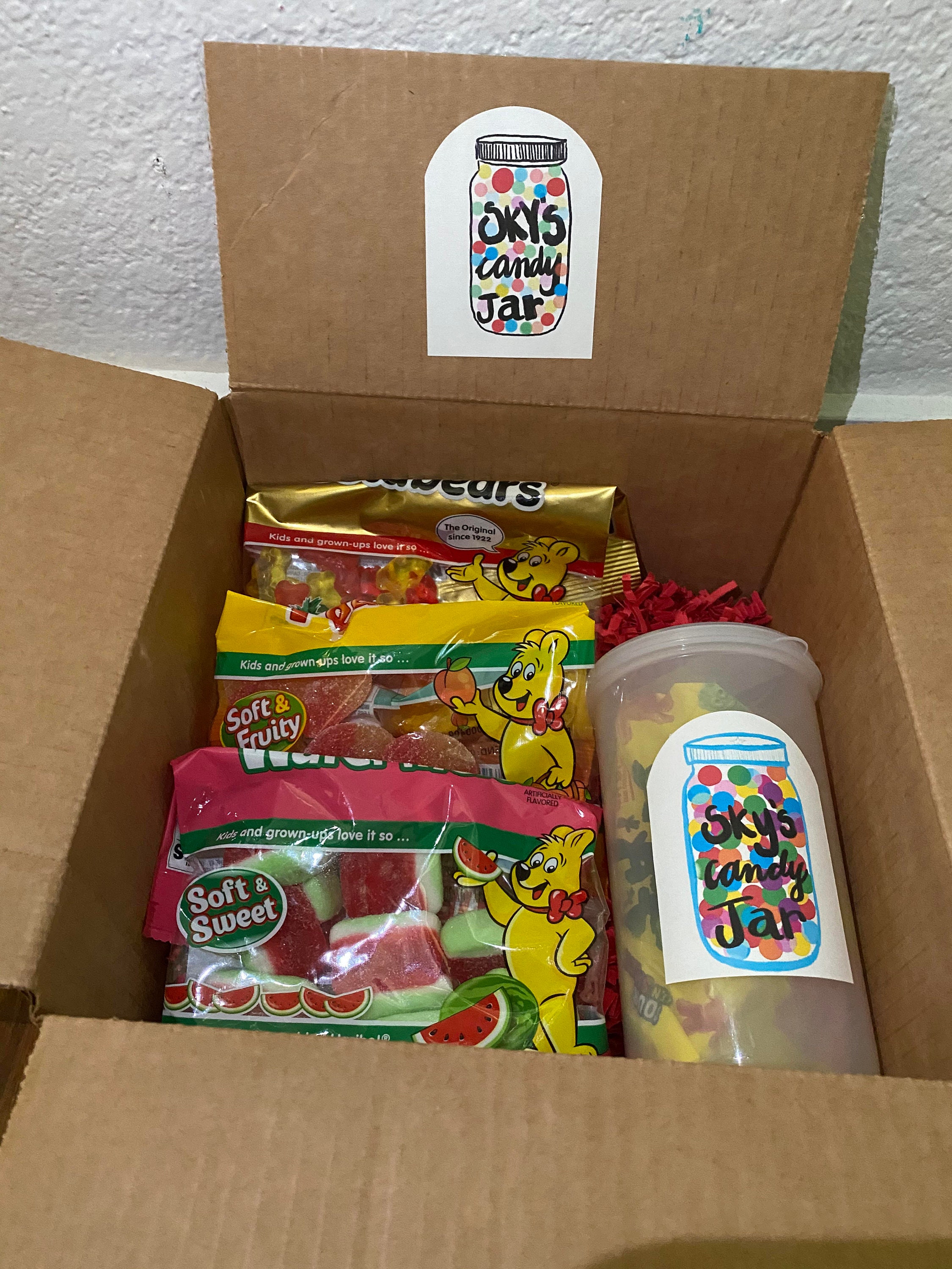 Red Candy Box - Etsy