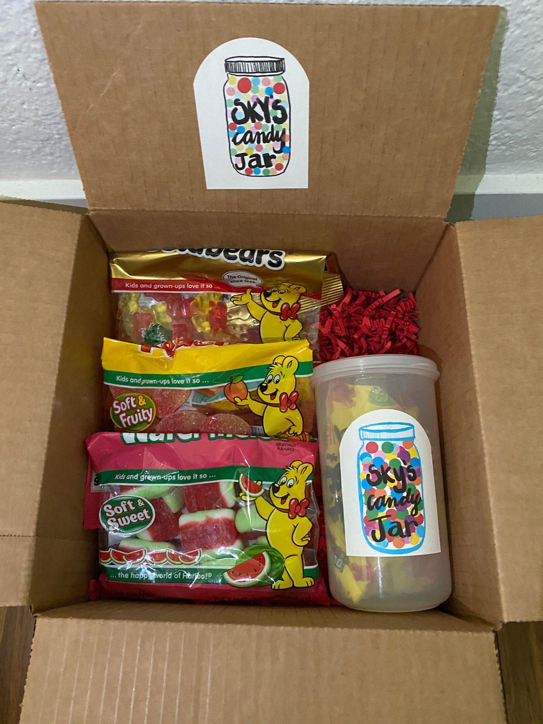 Red Candy Box - Etsy