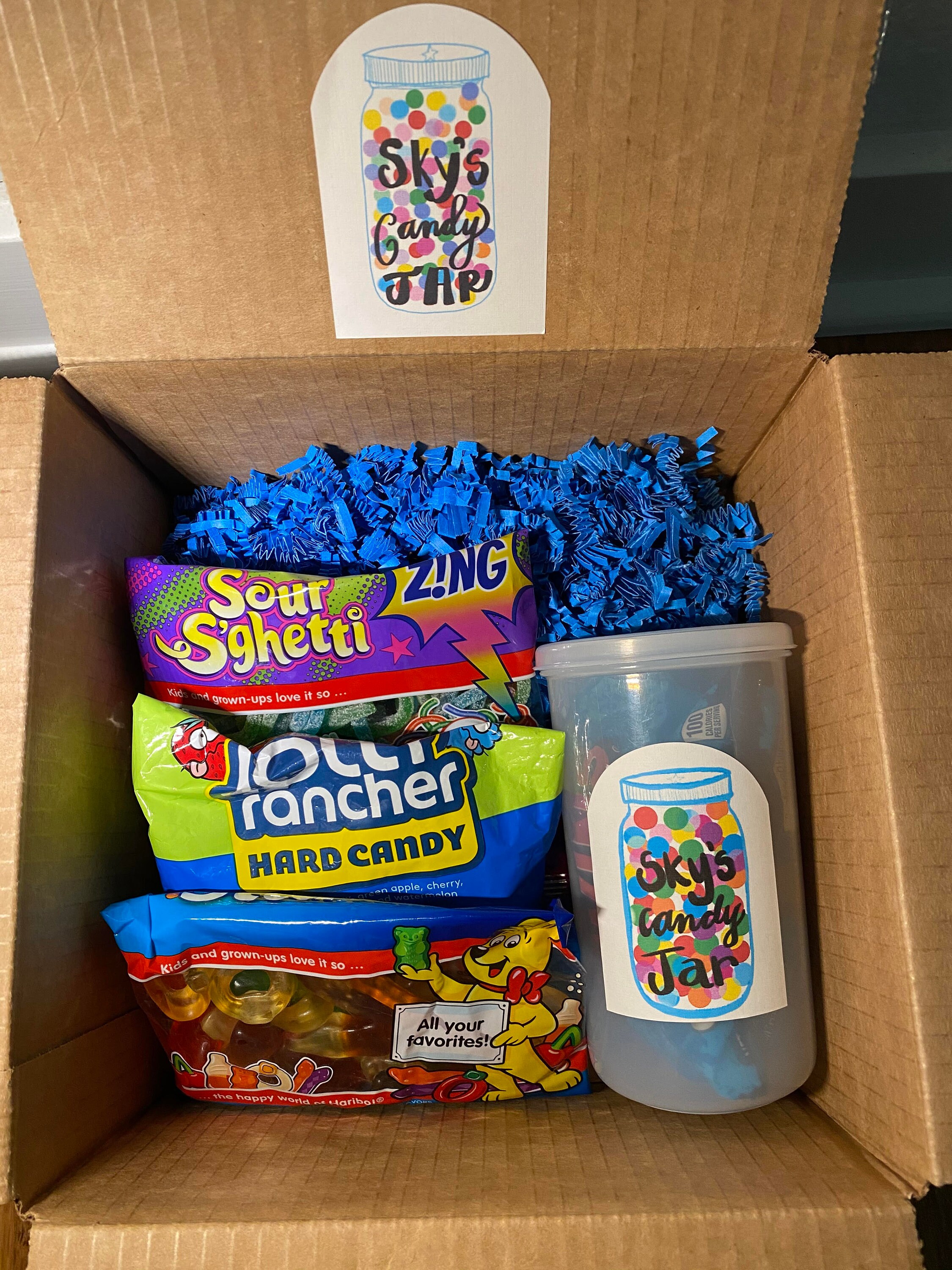 Blue Candy Box - Etsy