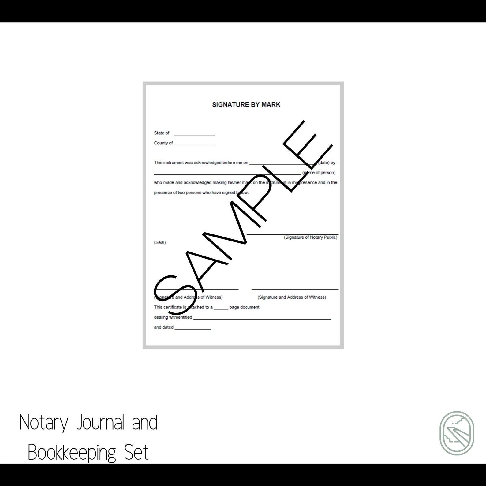 Notary Blank Forms Notary Blank Certificates Notary - Etsy UK