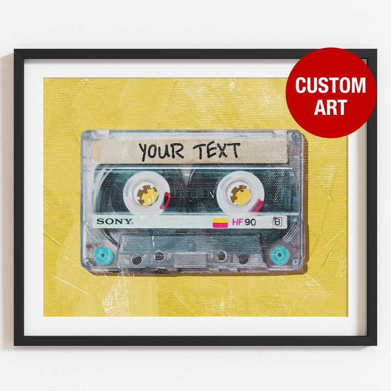 Custom Cassette Tape - Etsy