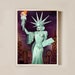 Statue of Liberty Instant Download, Drag Queen Digital Art, New York ...