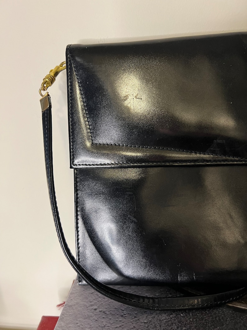 80s Harrods Shoulderbag, Vintage Leather Purse - Etsy