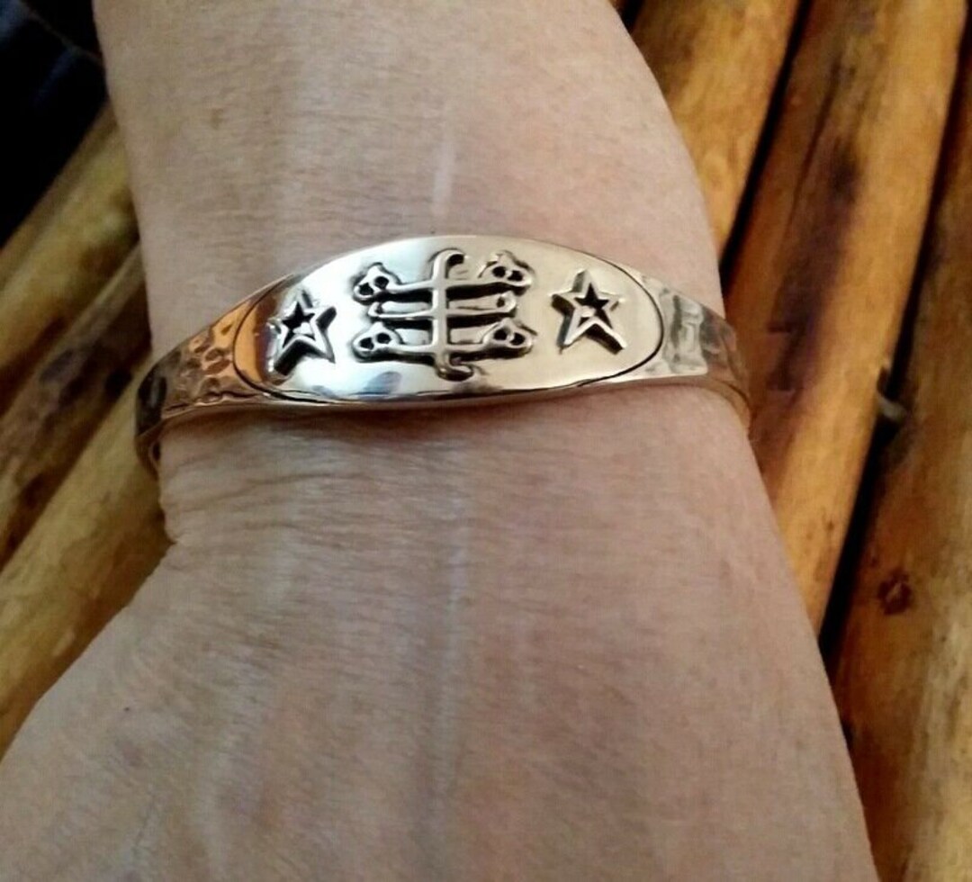 Baha'i Ringstone Symbol Silver Coatedl High Quality Bracelet Bahai Gift ...