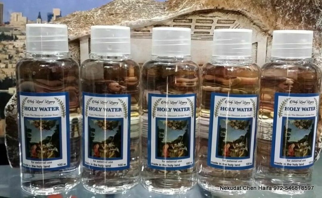 5 Holy Water Jordan River Lot 5 Bottles From the Blessed Site - Etsy