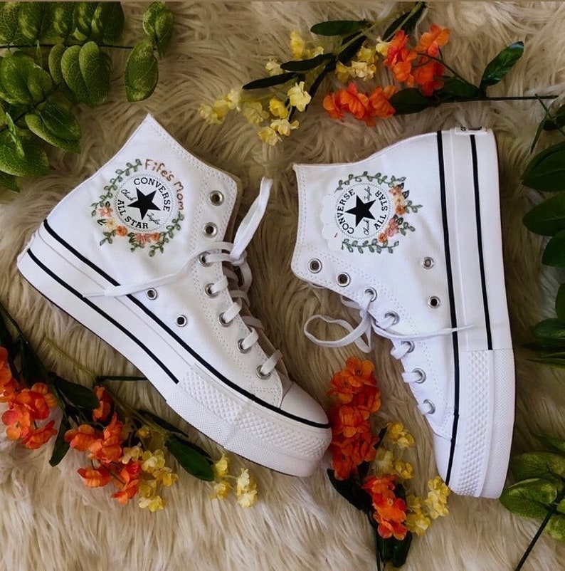 Customizable Converse All Star Logo Embroidery - Etsy