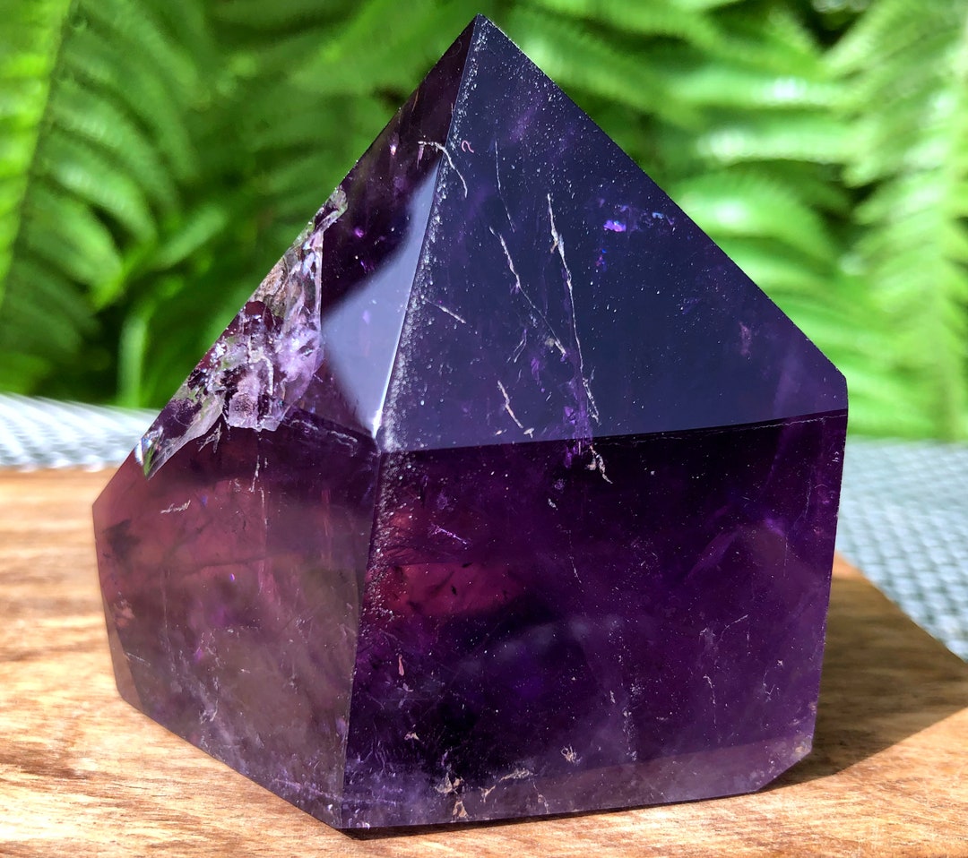 Hohe Qualität natürliche Amethyst poliert Punkt/Amethyst Turm/lila ...