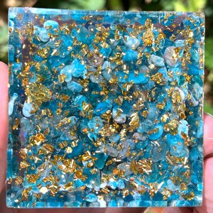 Fantasy Magic Dumortierite Sphere+agate Orgone/crystal Pyramid ...