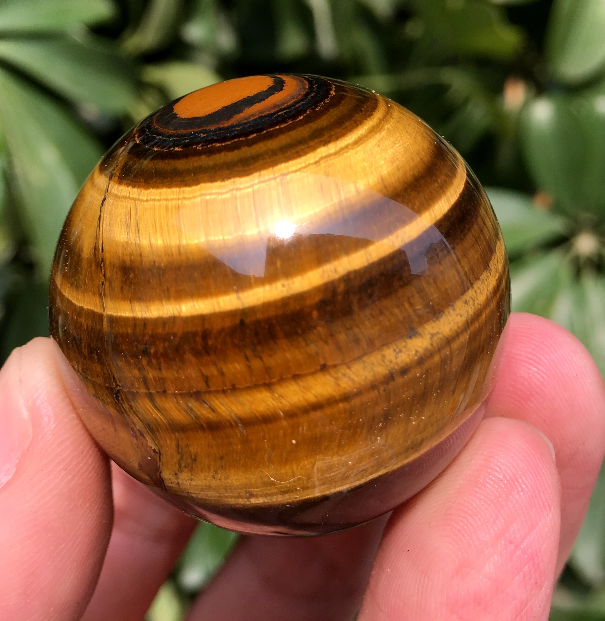 TOP Natural Tiger Eye Sphere/Quartz | Etsy