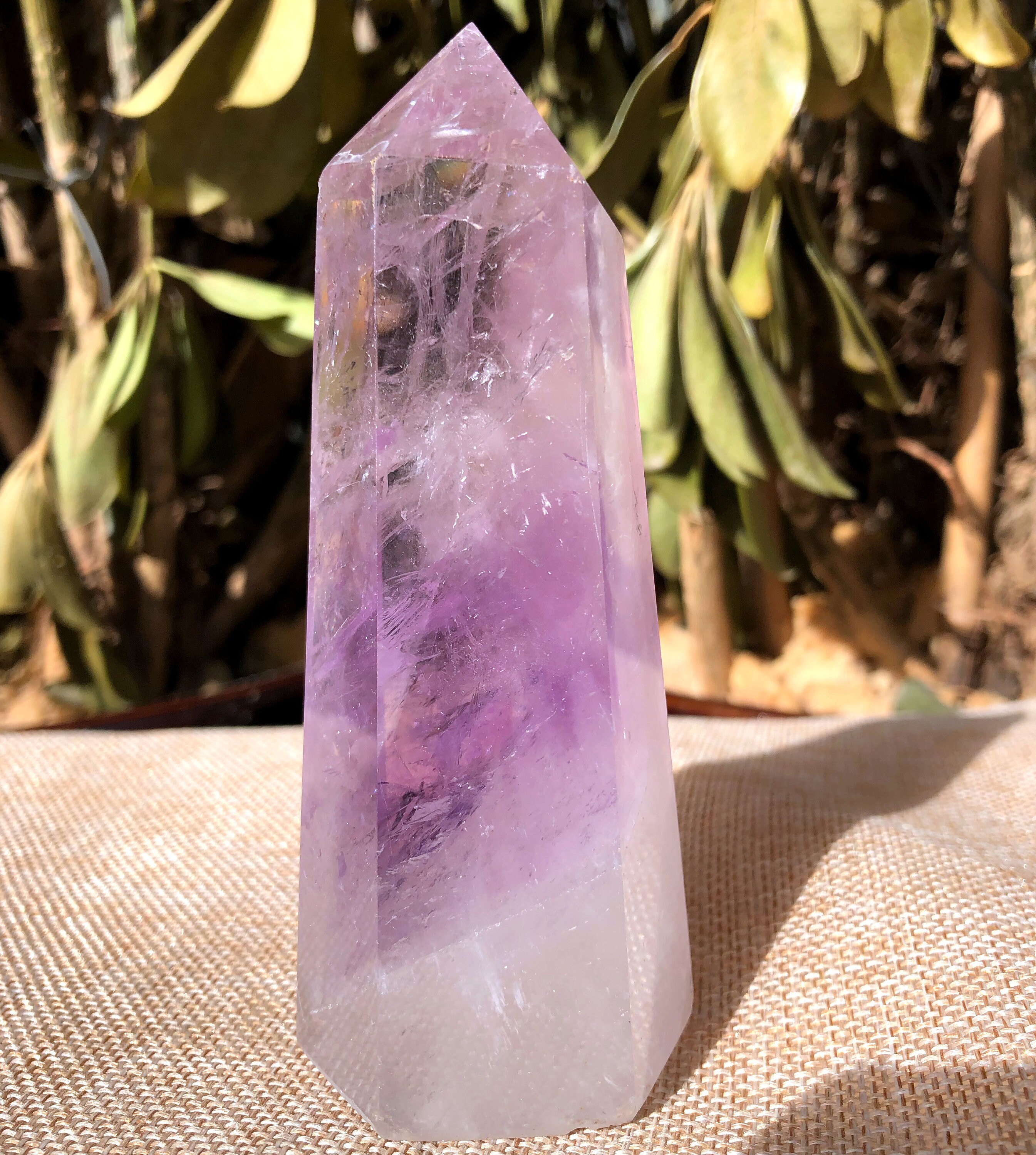 High Quality Natural Amethyst Polished Point/Amethyst | Etsy