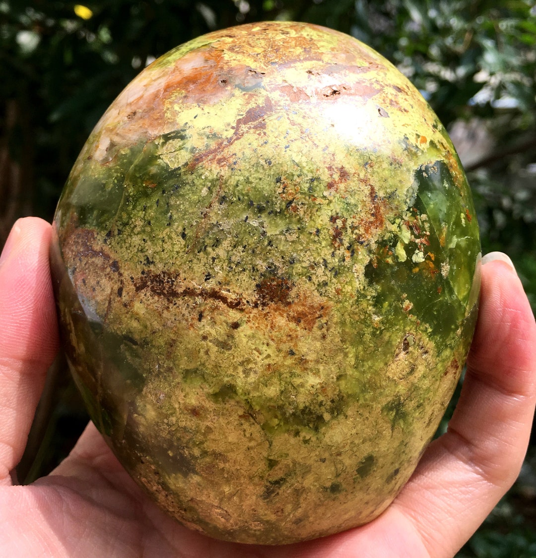 Quality Raw Large Natural Raw Green Opal Stone/rough Green Opal Quartz ...