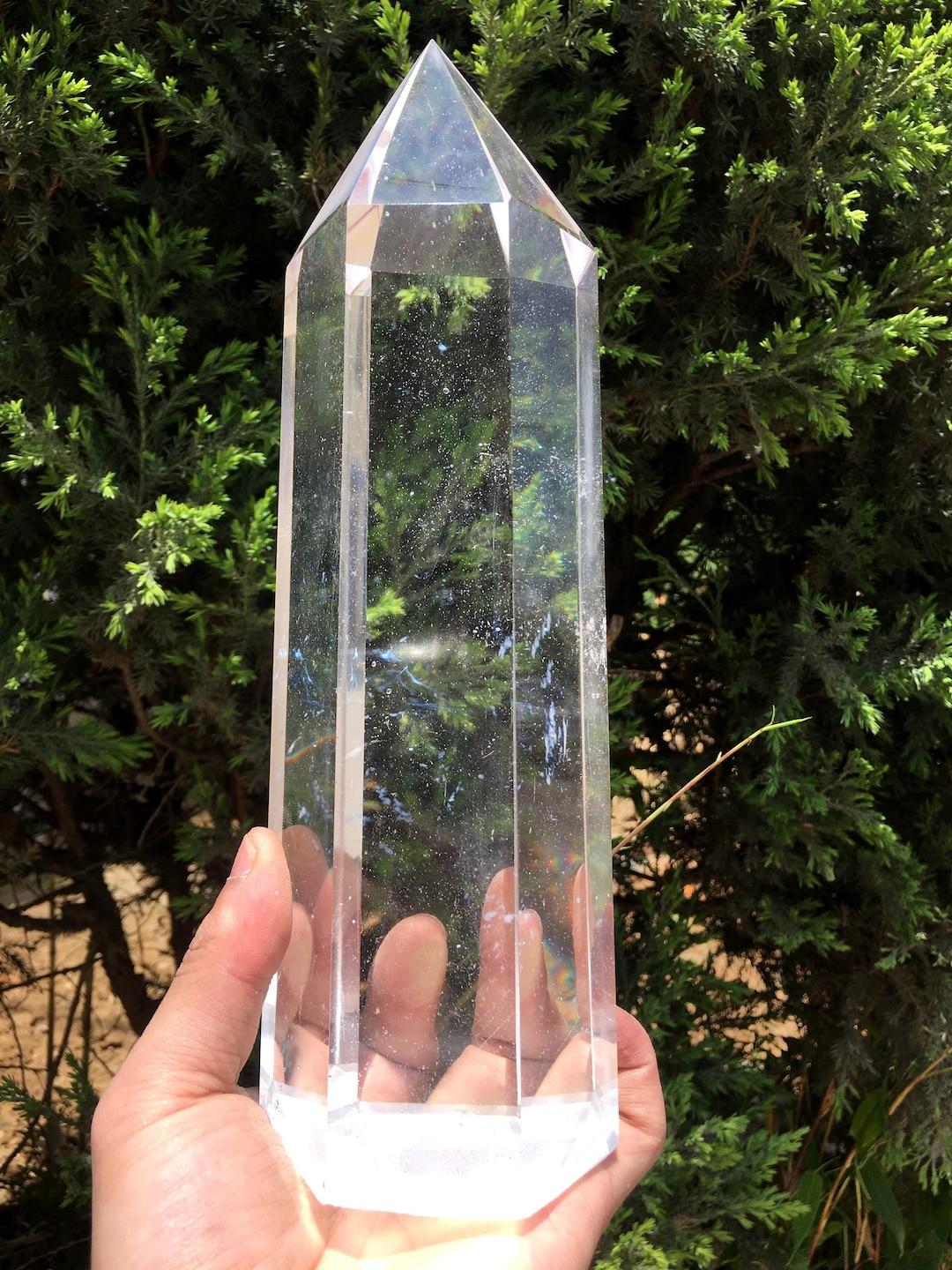 Clear Smelt White Quartz Point/clear Smelt Quartz Polished Chunks ...