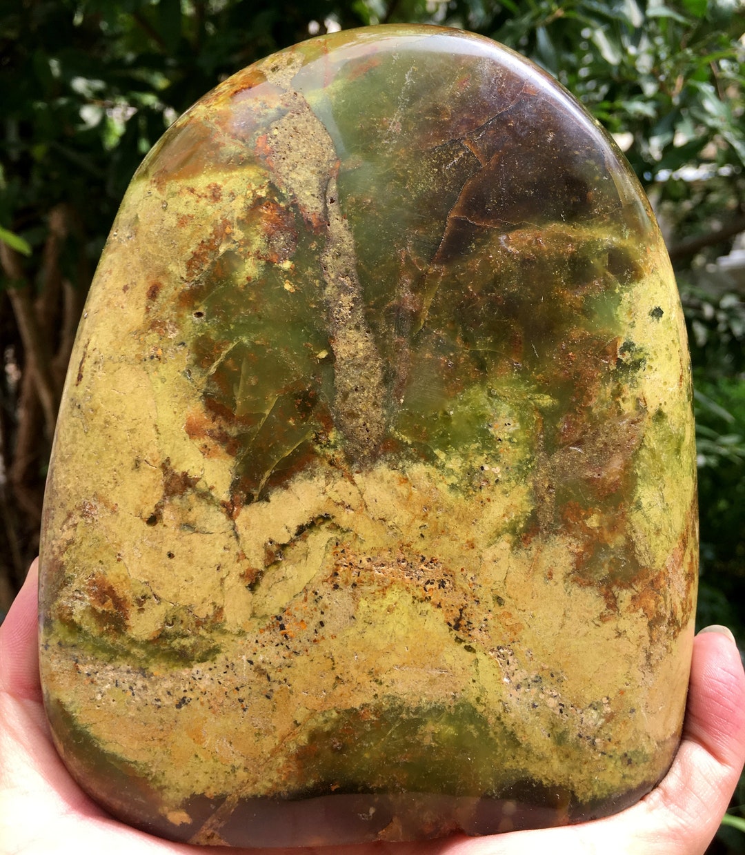 Quality Raw Large Natural Raw Green Opal Stone/rough Green Opal Quartz ...
