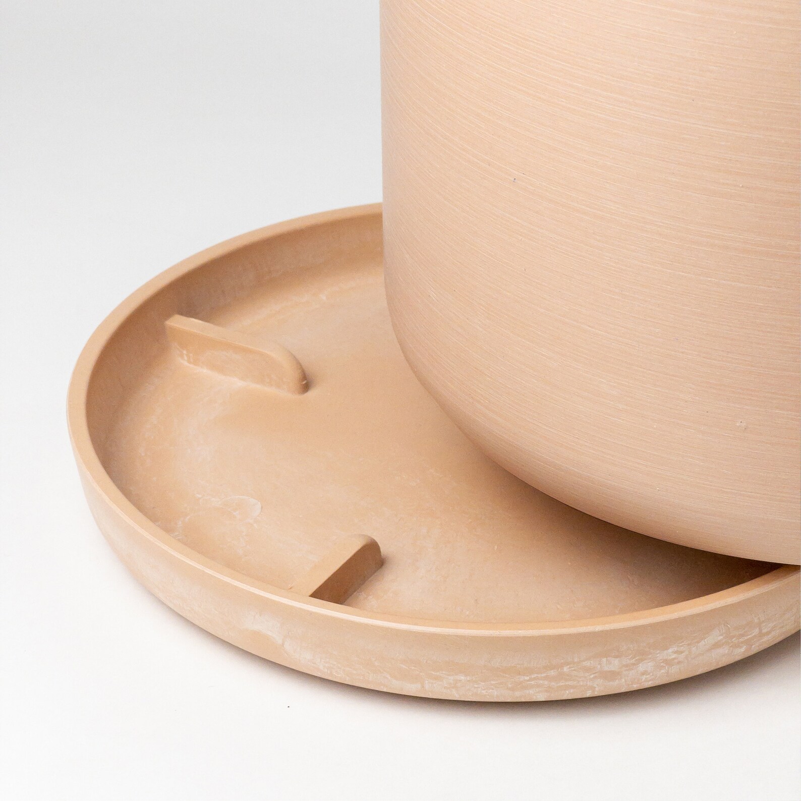 9 Planter Pot With Saucer Drainage Hole & Plug Modern - Etsy