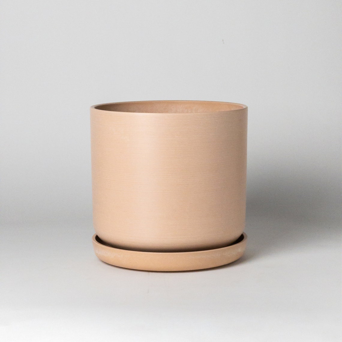 9 Planter Pot With Saucer Drainage Hole & Plug Modern - Etsy Canada