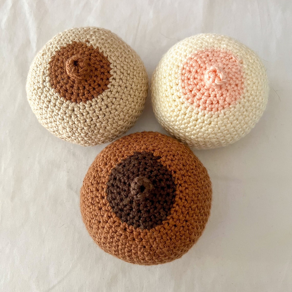 Crochet Boob Breast Model Breast Cancer Awareness - Etsy