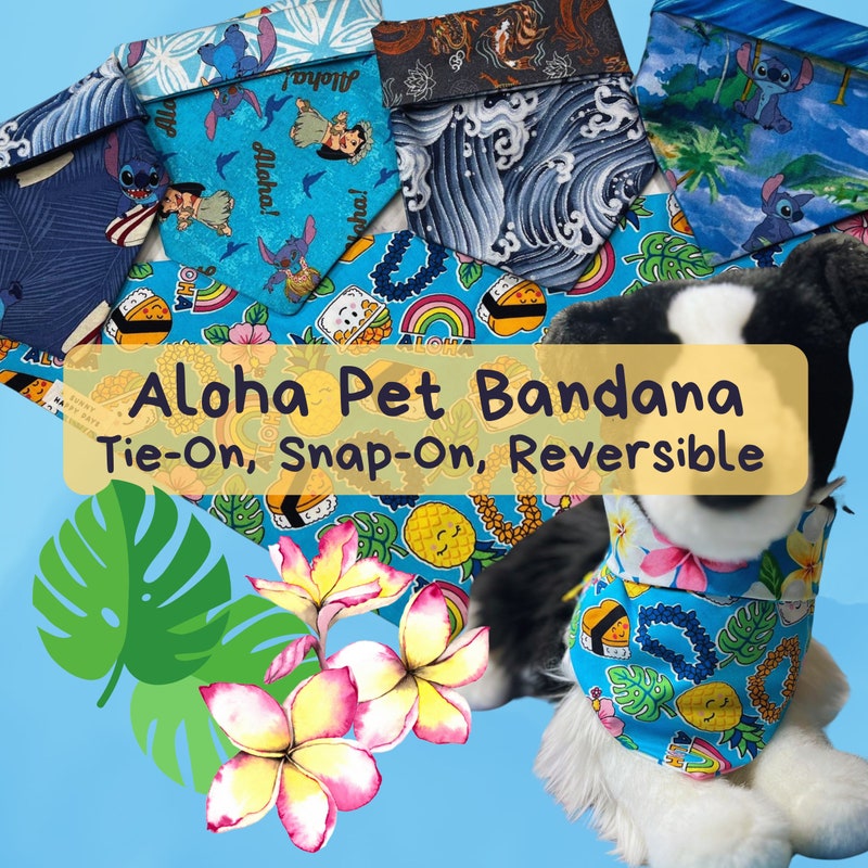 Tropical Bandana - Etsy