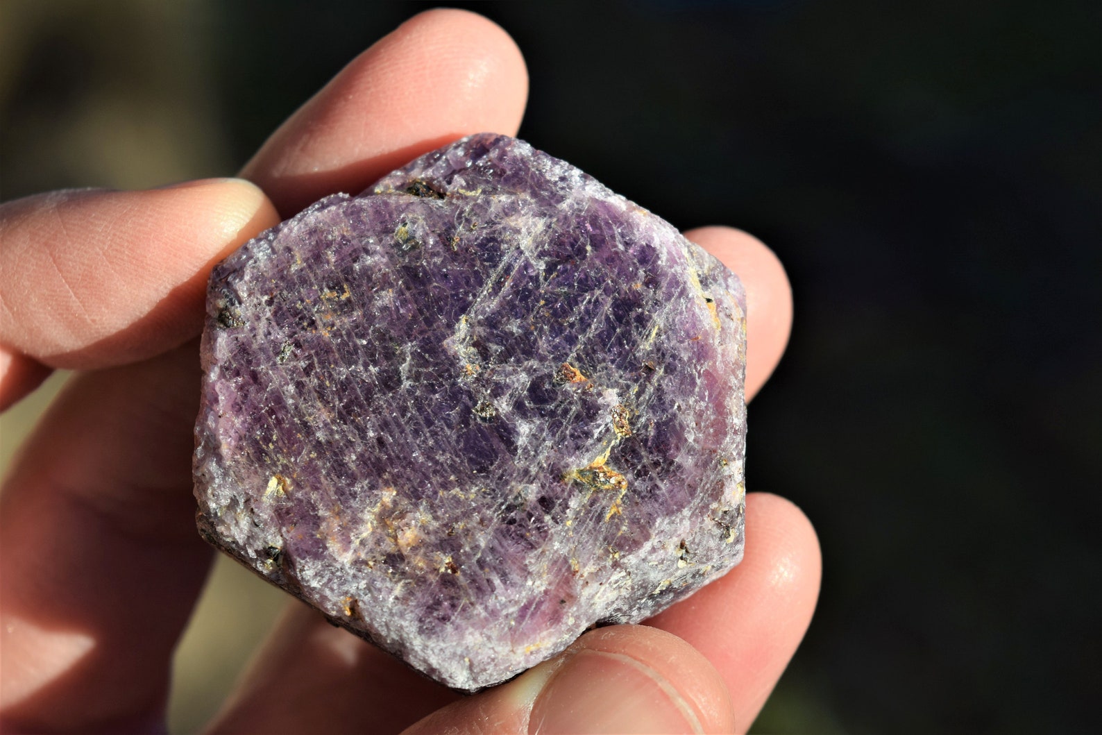 1-2 Ruby Corundum Natural Rough raw Hexagons india - Etsy