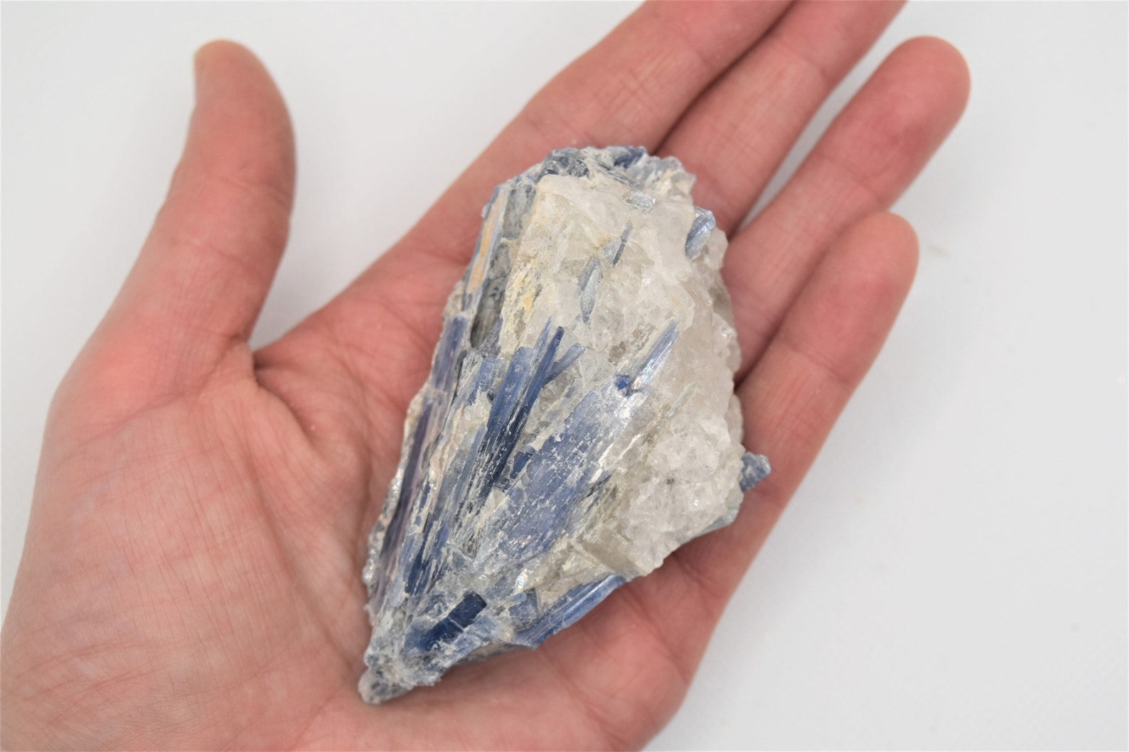 Large rough raw blue kyanite cluster with healing and | Etsy